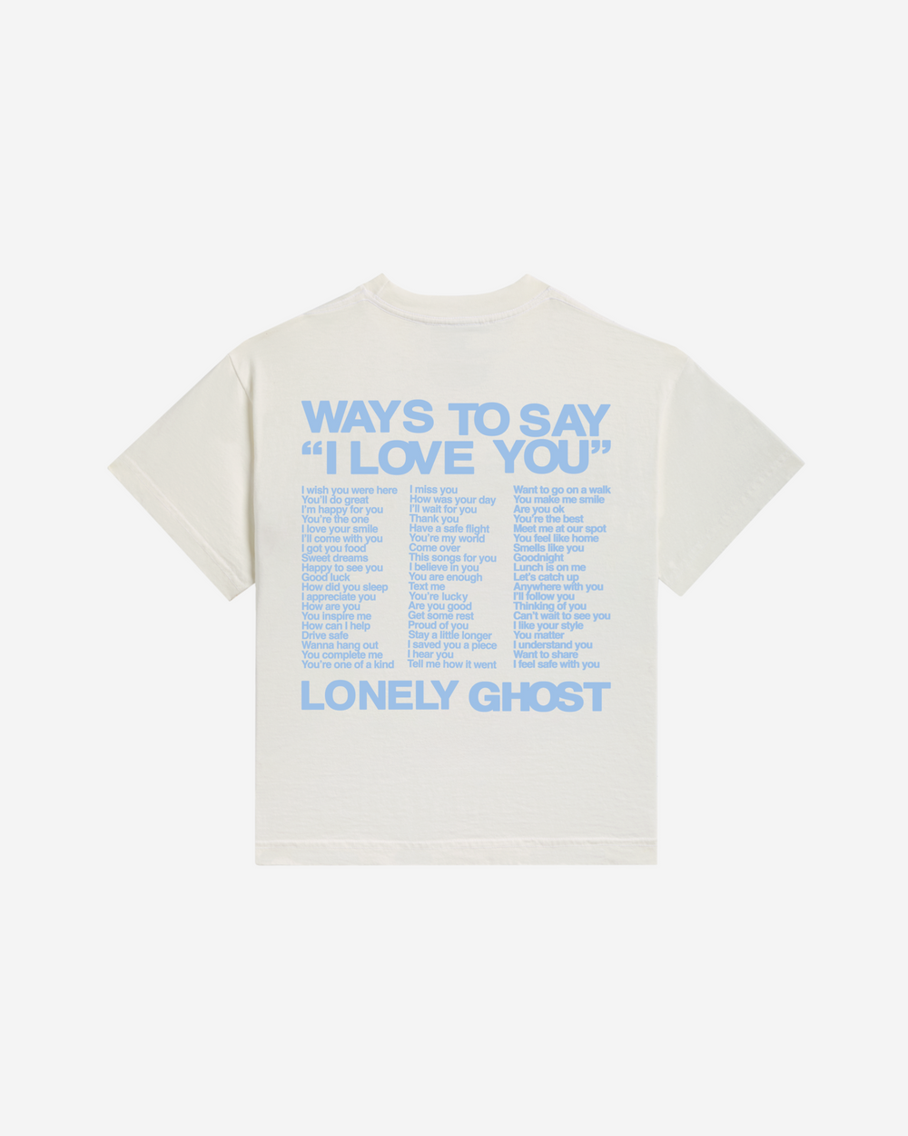 Ways to Say ILY Boyfriend Baby Tee